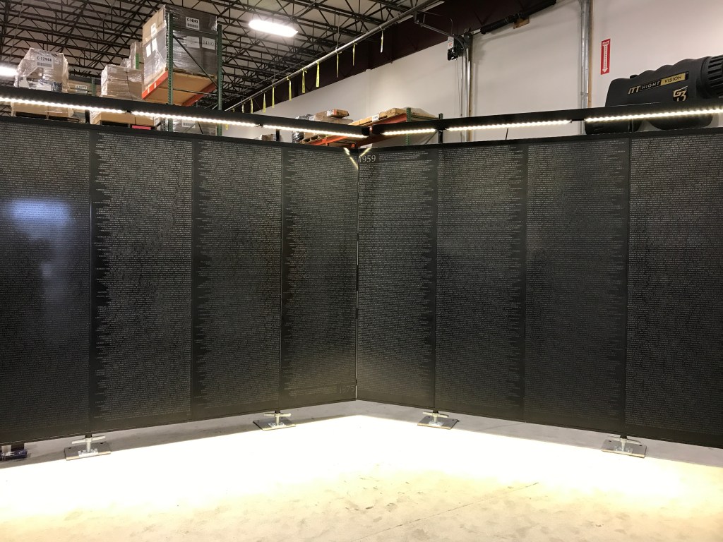 Avonite Eclipse solid surface panels in The Wall That Heals by ...